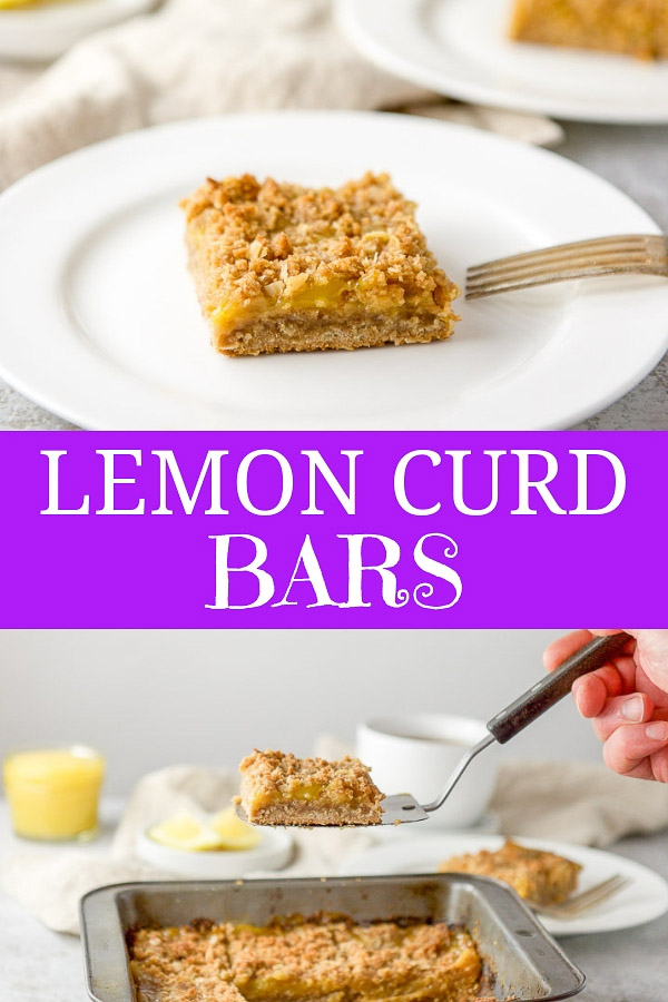 Lemon Curd Bars - Chewy, Vibrant and Delicious - Dishes Delish