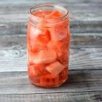 Watermelon Infused Vodka | Homemade Deliciousness | Dishes Delish
