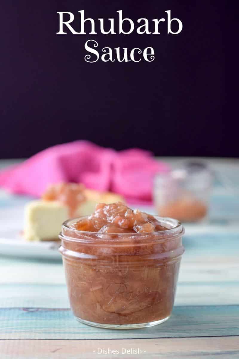 Rhubarb Sauce - Root Toot Tootin' Recipe - Dishes Delish