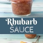 Rhubarb Sauce - Root Toot Tootin' Recipe - Dishes Delish