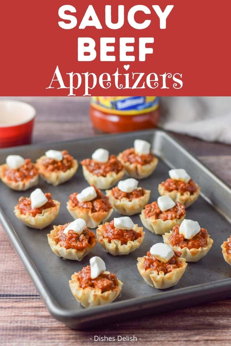 Saucy Beef Appetizer | Dishes Delish