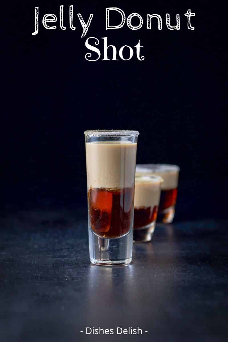 Jelly Donut Shot | Dishes Delish