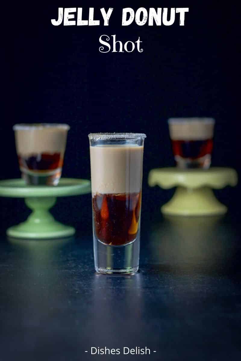 Jelly Donut Shot | Dishes Delish