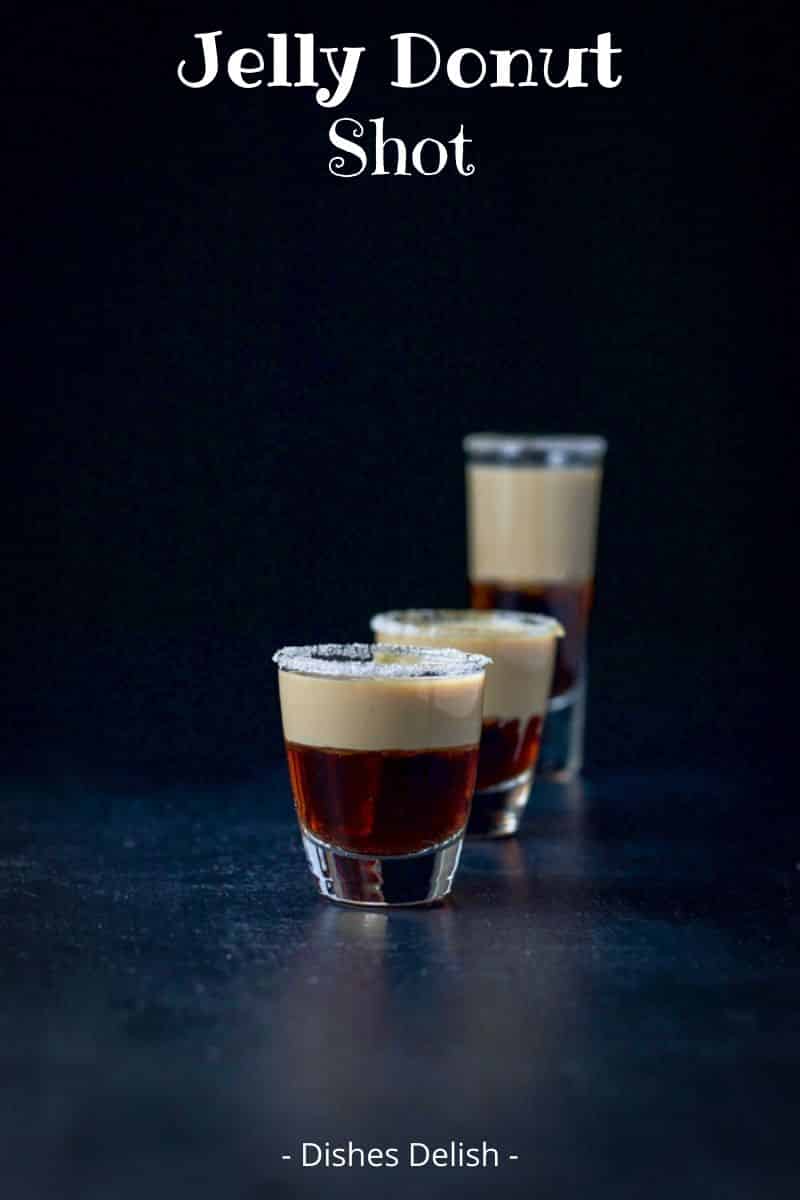 Jelly Donut Shot | Dishes Delish