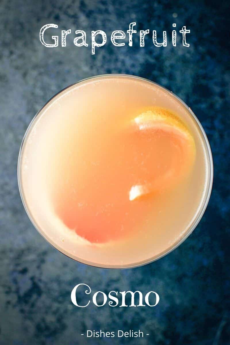 Ruby Red Grapefruit Cosmo | Dishes Delish