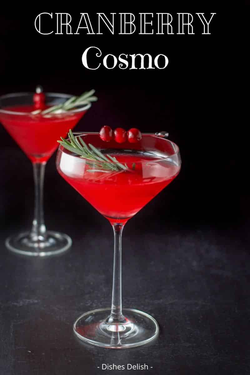 Cranberry Cosmo | Dishes Delish