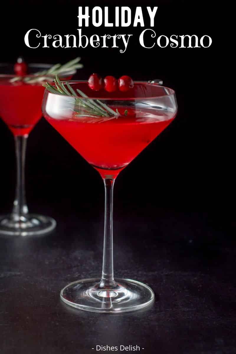Cranberry Cosmo | Dishes Delish