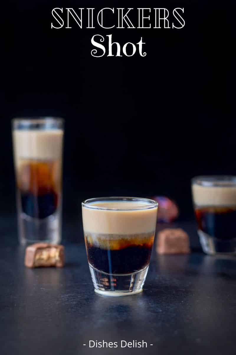 Snickers Shot | Dishes Delish