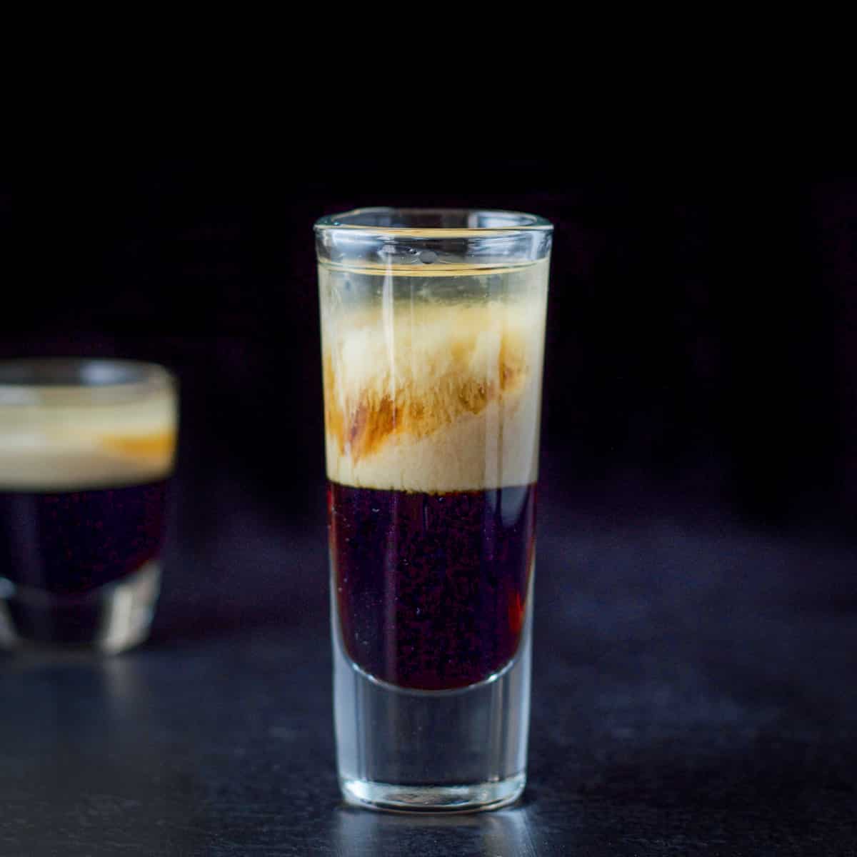 Black Forest Cake Shot | 12 Shots of Christmas | Dishes Delish