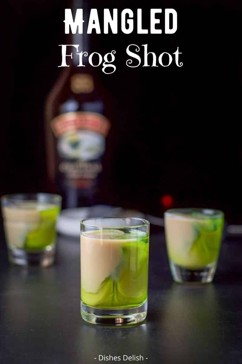 Mangled Frog Shot | 12 Shots of Christmas | Dishes Delish
