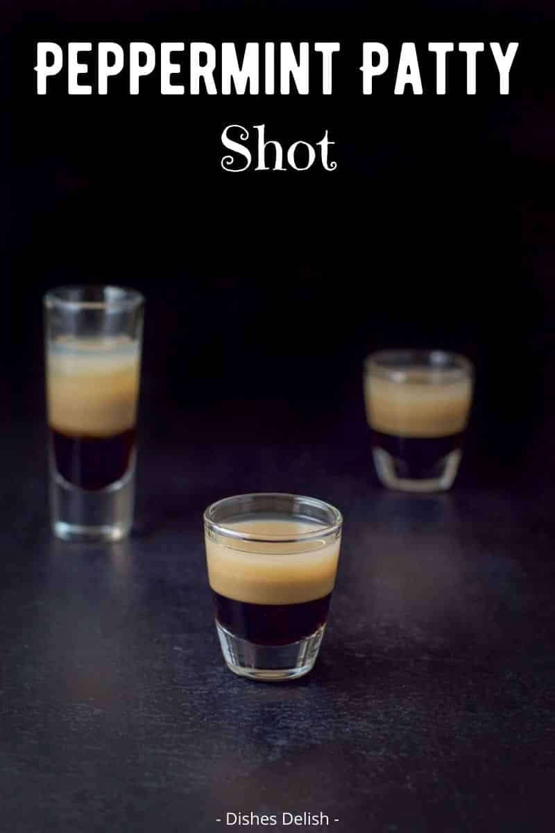 Peppermint Patty Shot | 12 Shots of Christmas | Dishes Delish