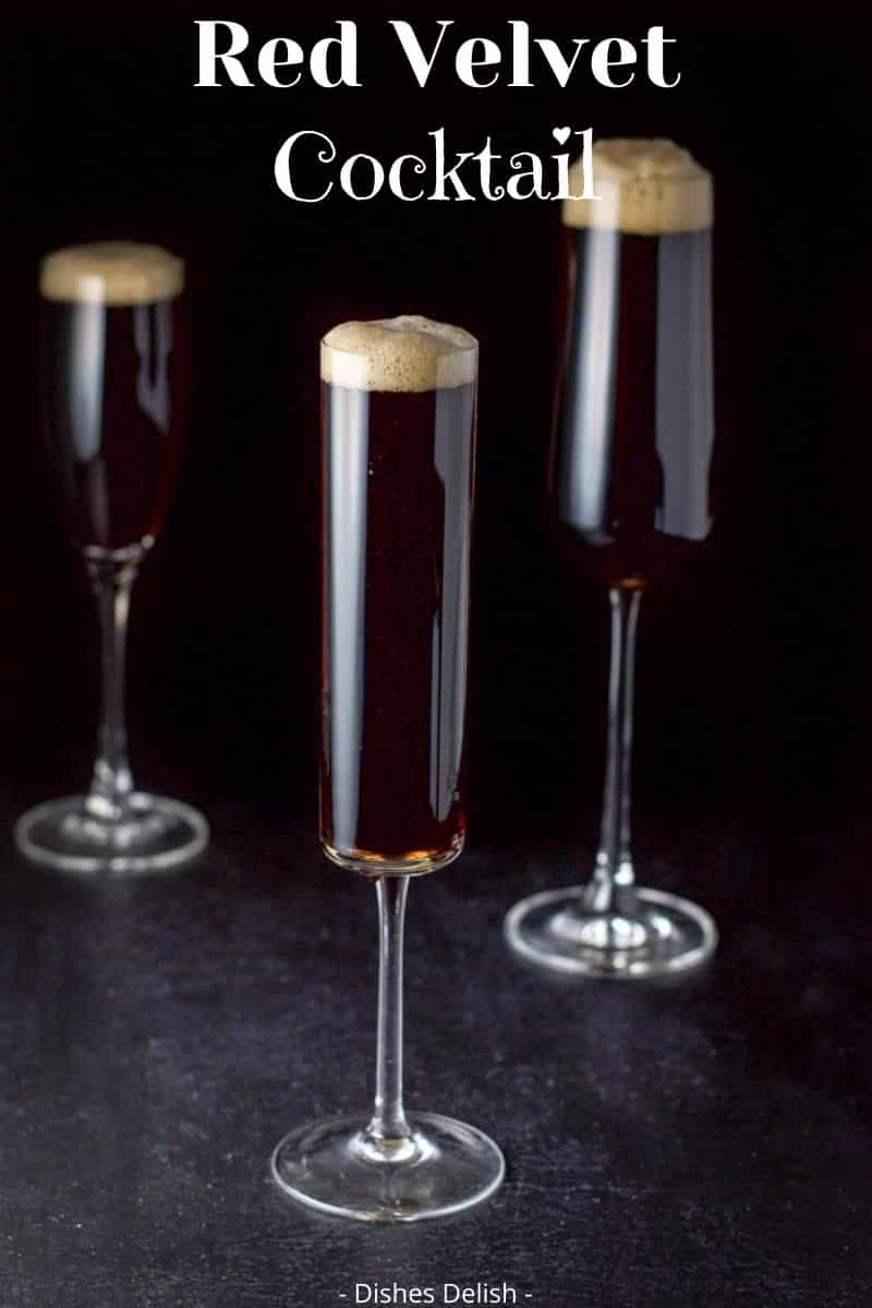 Red Velvet Cocktail | Dishes Delish