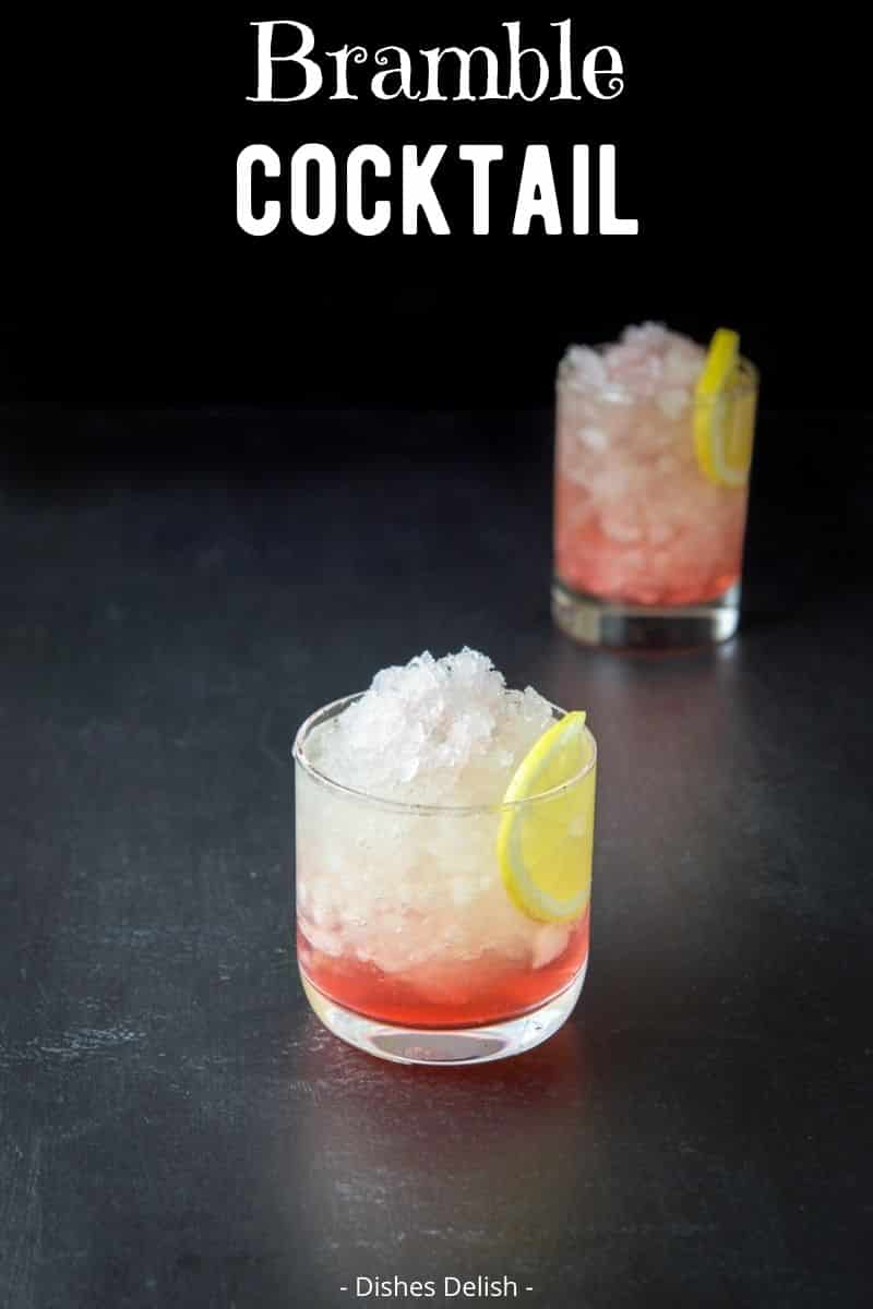 Bramble Cocktail Recipe | Dishes Delish