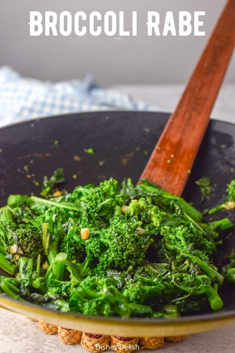 Broccoli Rabe | A Delicious Side Dish | Dishes Delish