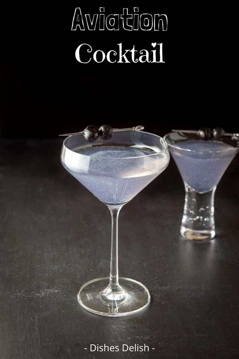 Aviation Cocktail Recipe | Dishes Delish