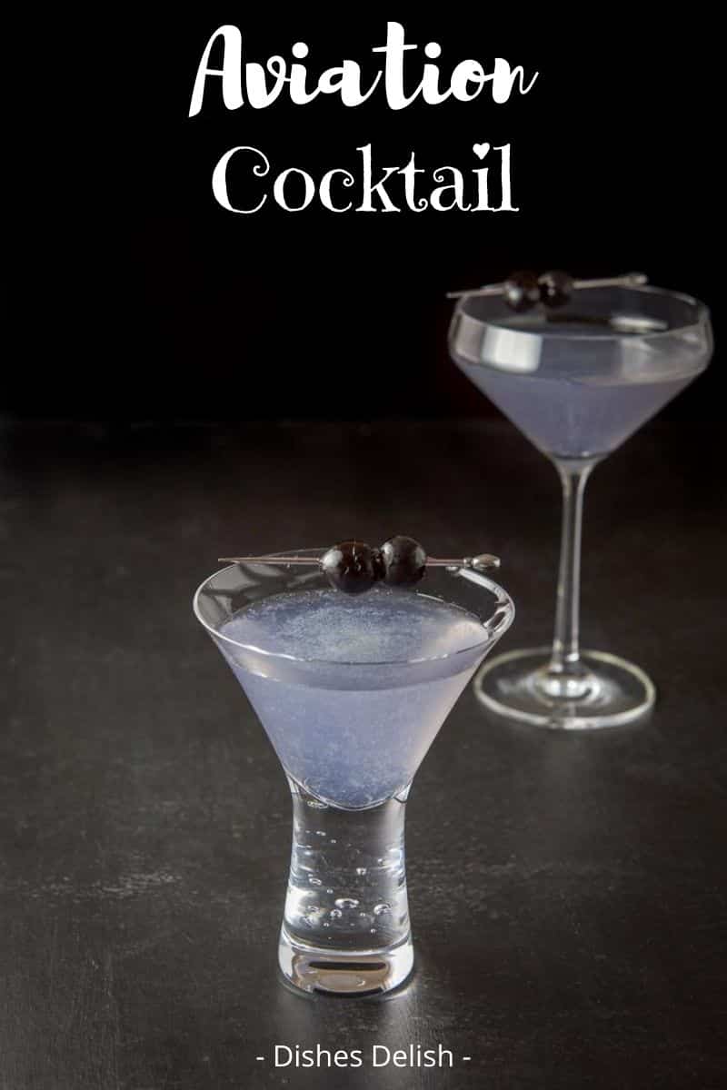 Aviation Cocktail Recipe | Dishes Delish