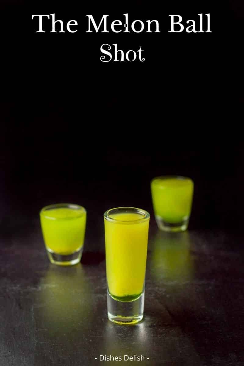 Melon Ball Shot | Dishes Delish