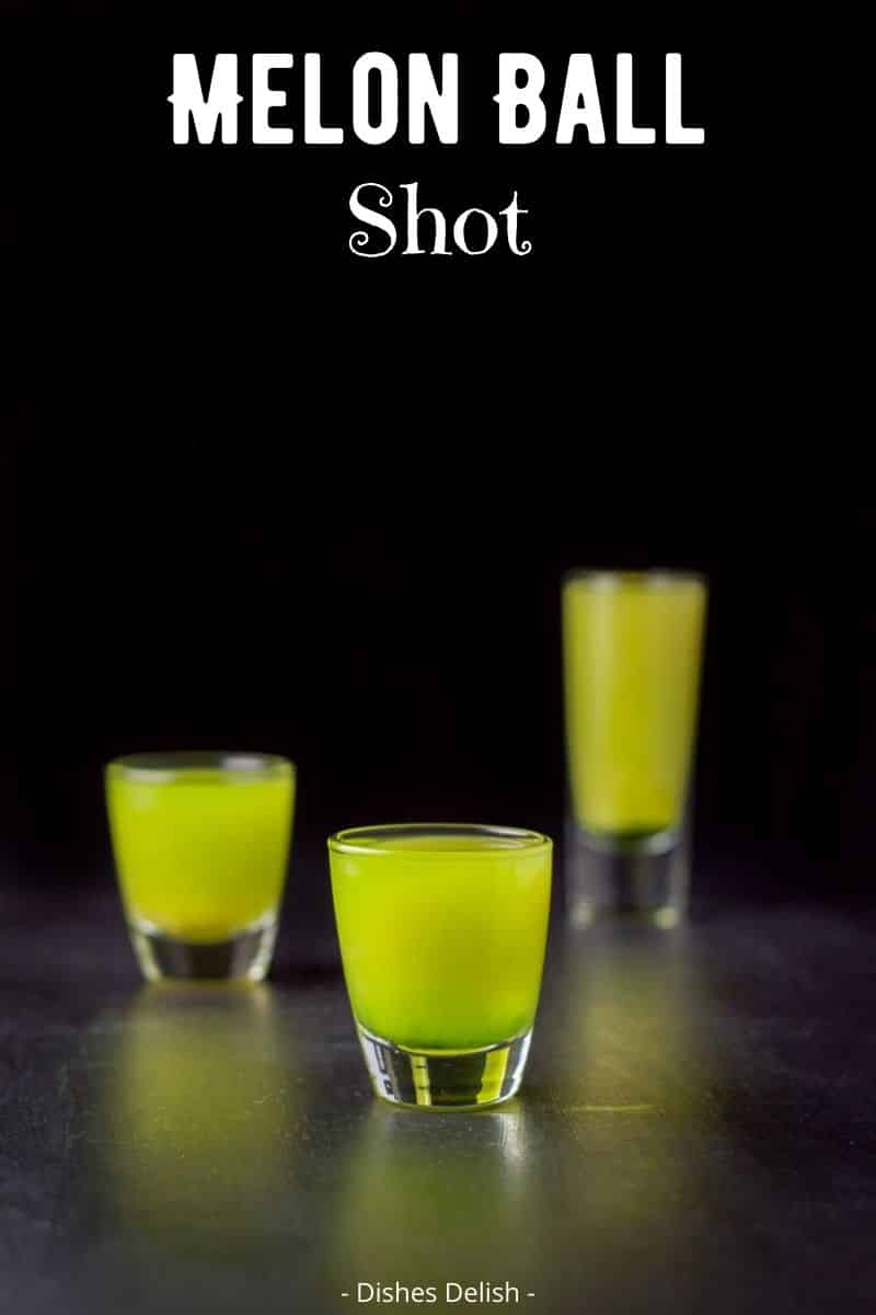 Melon Ball Shot | Dishes Delish
