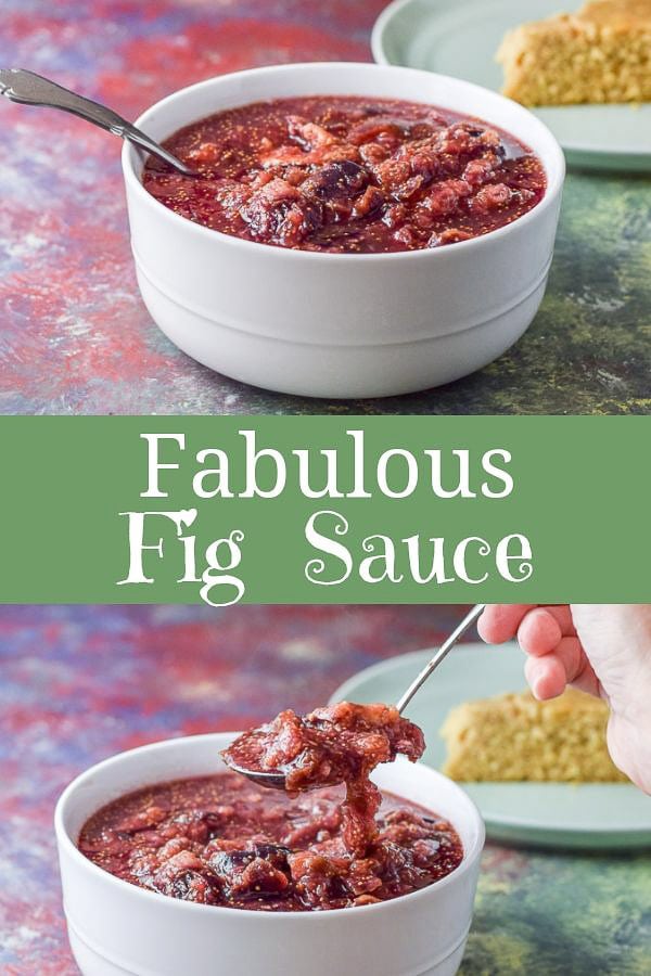 Fig Sauce - Fabulously Easy & Delicious - Dishes Delish