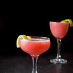 Pink Lady Cocktail - Pretty and Delicious - Dishes Delish