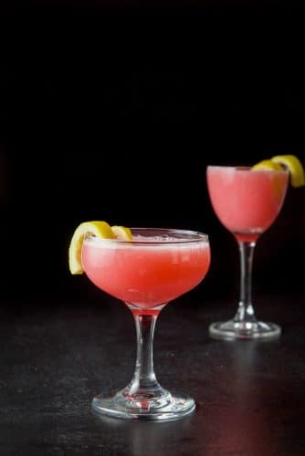 Pink Lady Cocktail - Pretty and Delicious - Dishes Delish