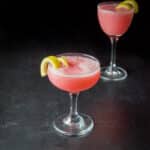 Pink Lady Cocktail - Pretty and Delicious - Dishes Delish