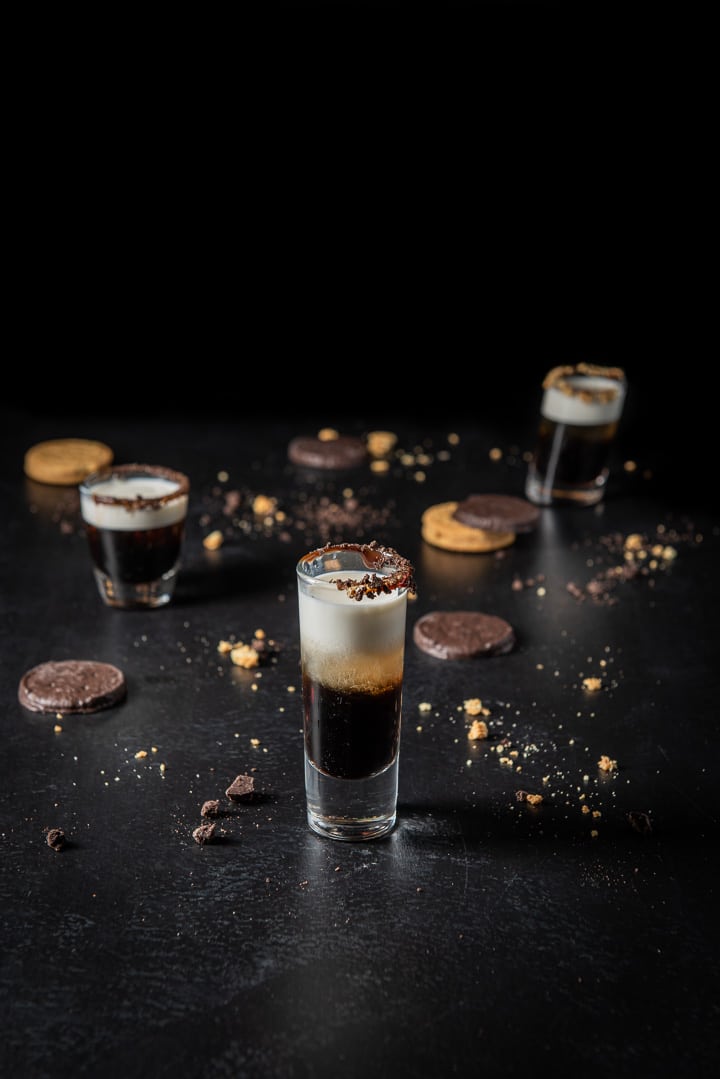 Girl Scout Cookie Shot | Dishes Delish