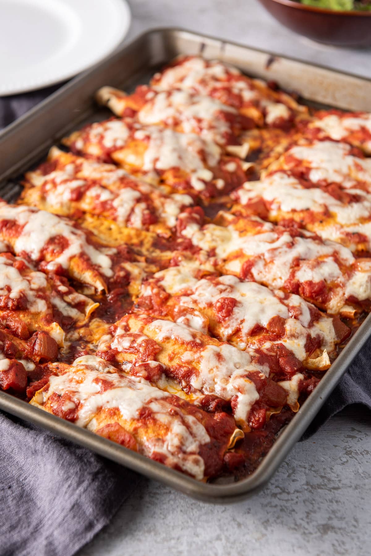 Baked Manicotti | Homemade Shells | Dishes Delish