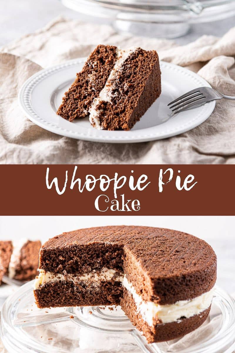 Whoopie Pie Cake | The Perfect Chocolate Cake | Dishes Delish