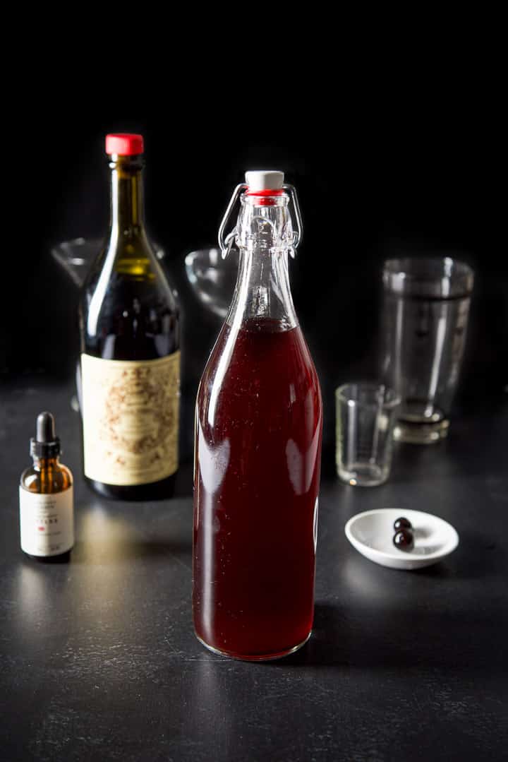 Cherry Manhattan | Dishes Delish