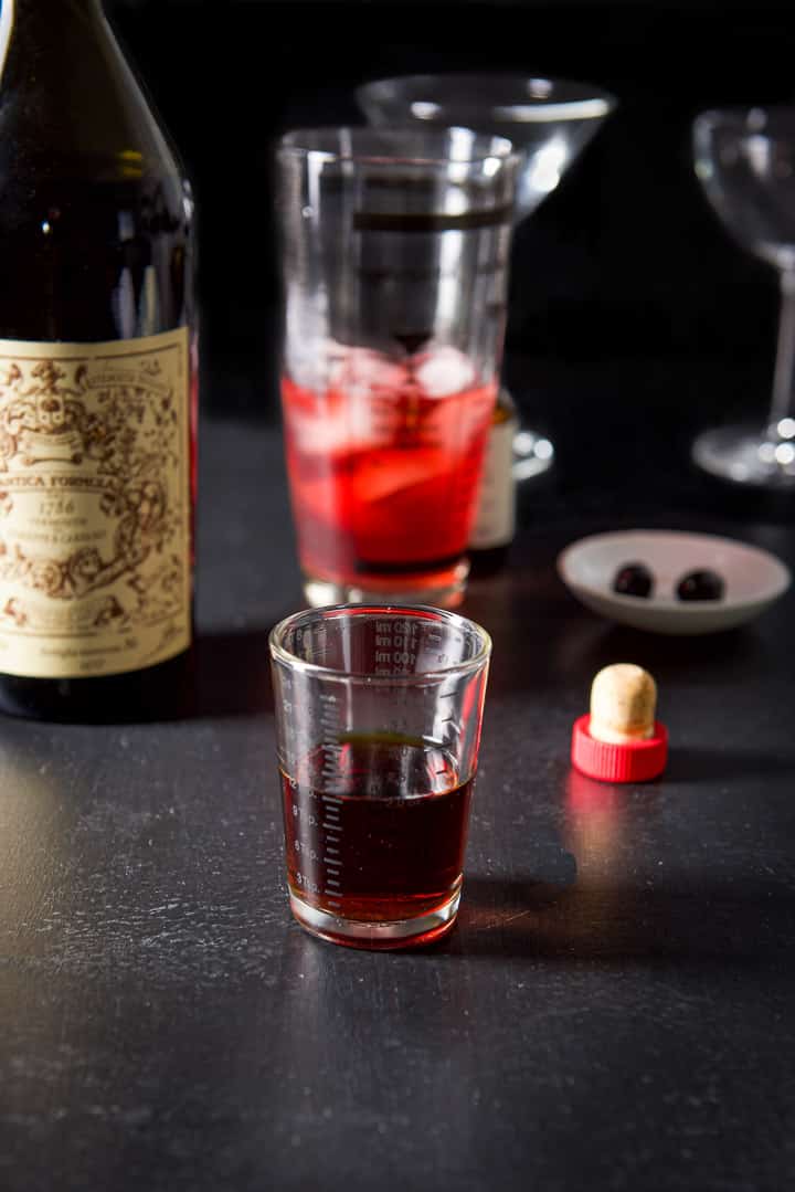 Cherry Manhattan | Dishes Delish