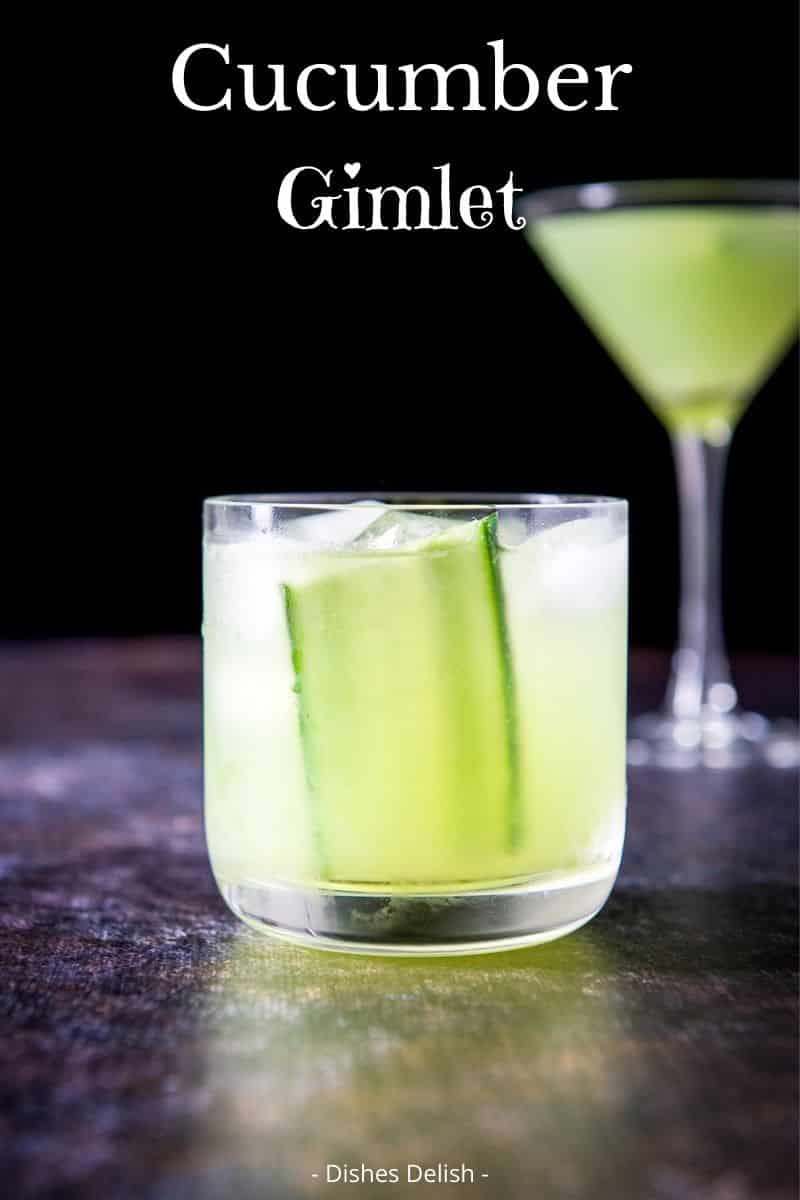 Cucumber Gimlet Recipe - Dishes Delish
