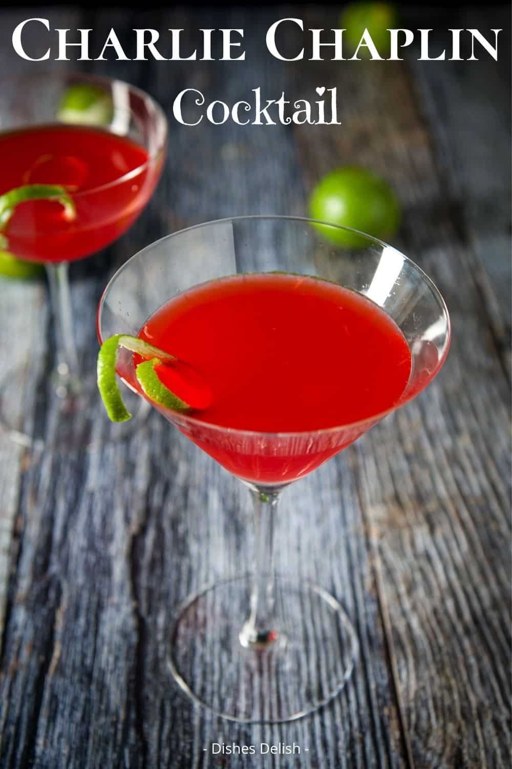 Charlie Chaplin Cocktail - Dishes Delish