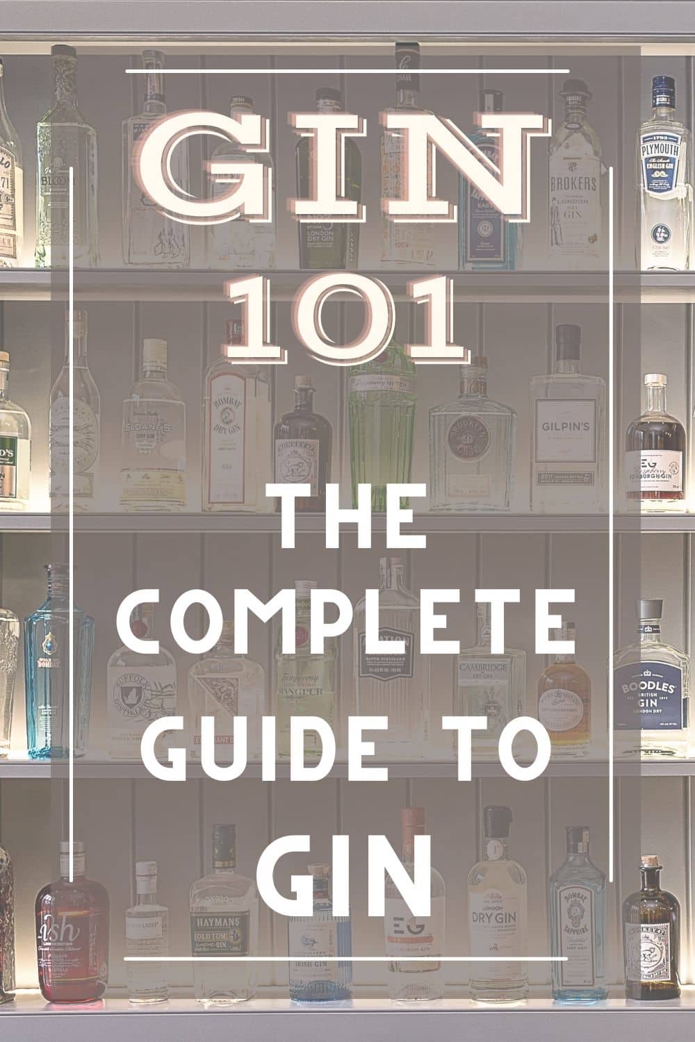 Gin 101 - A Complete Guide to Gin - Dishes Delish