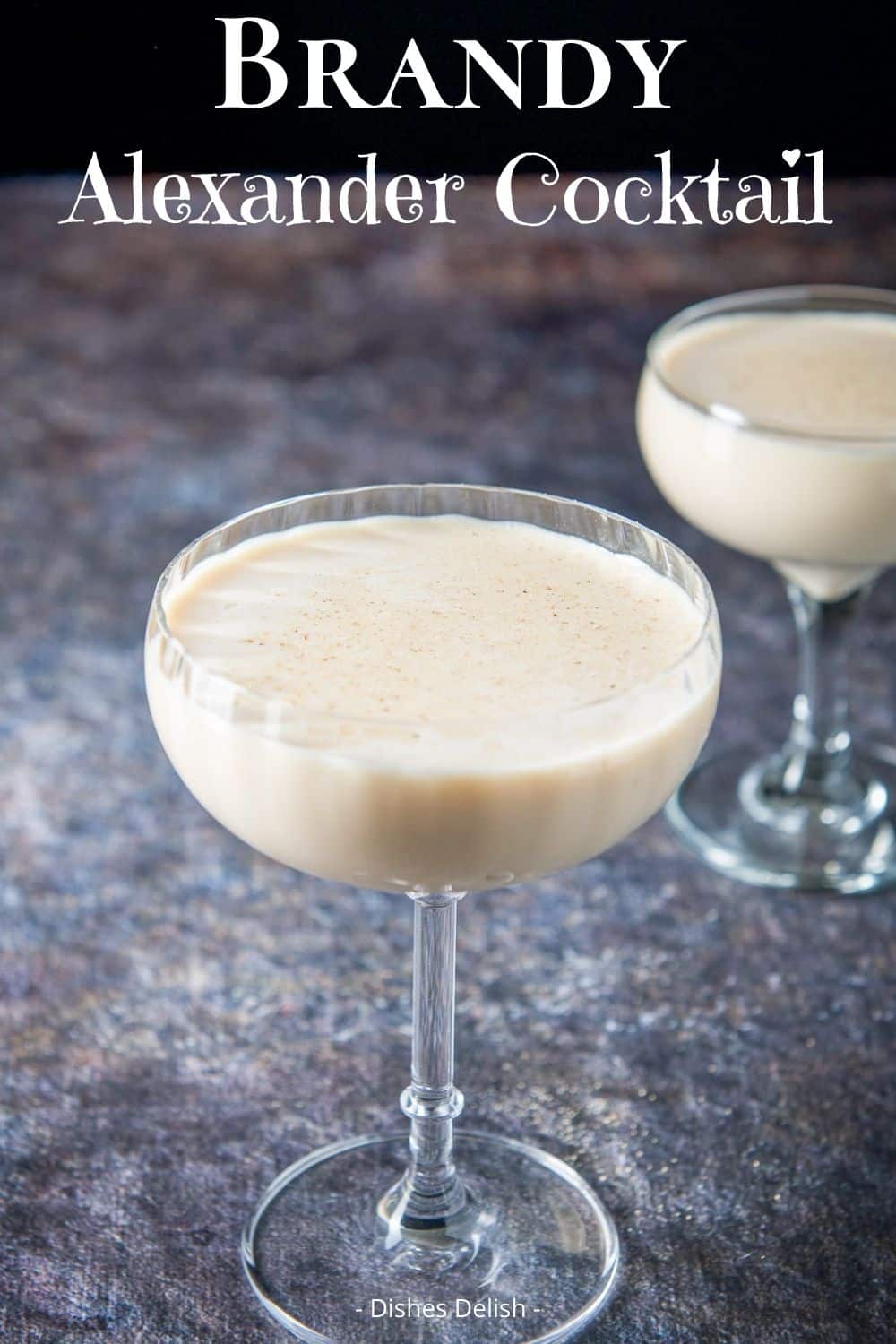 Brandy Alexander Cocktail | Dishes Delish