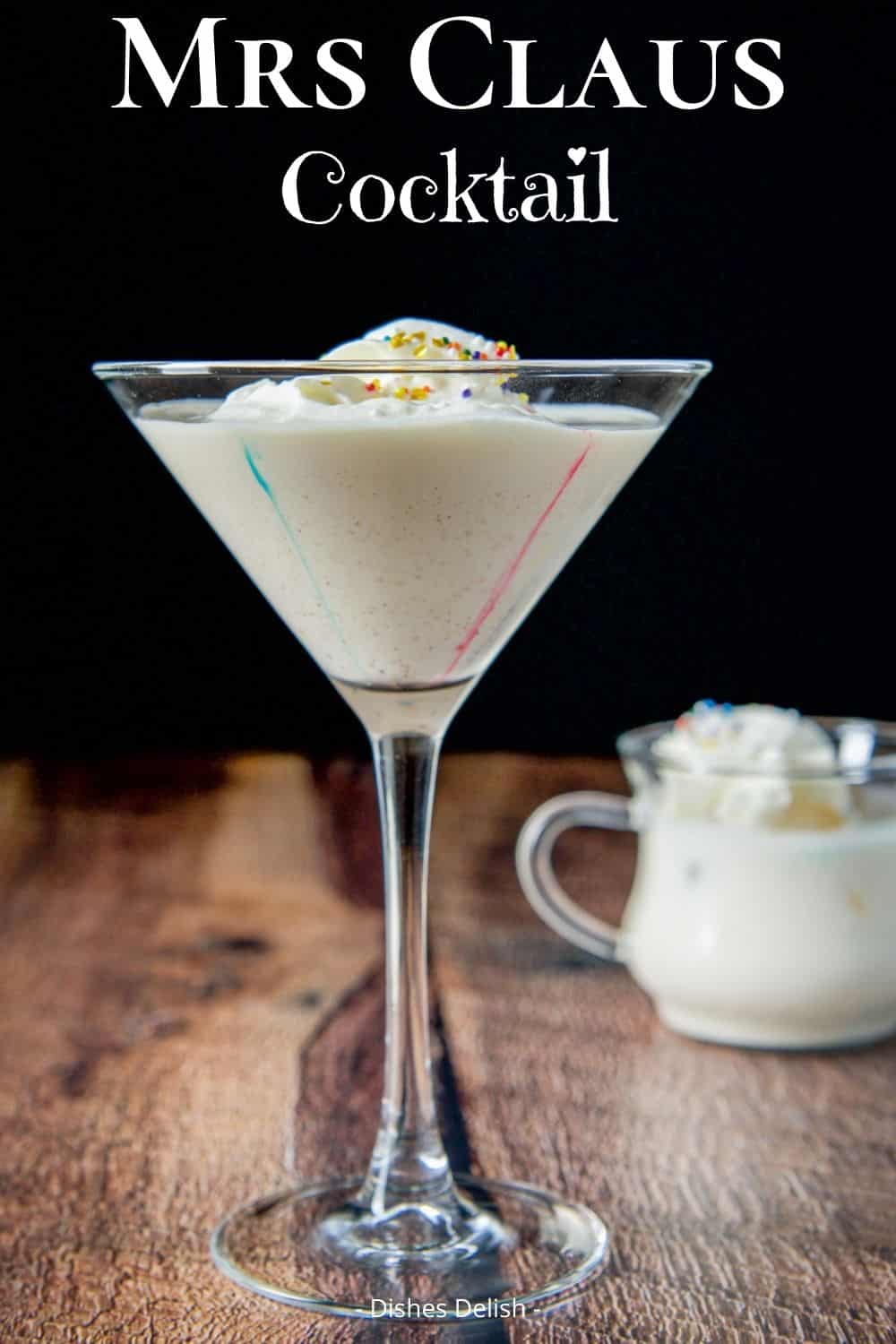 Mrs Claus Cocktail - Dishes Delish