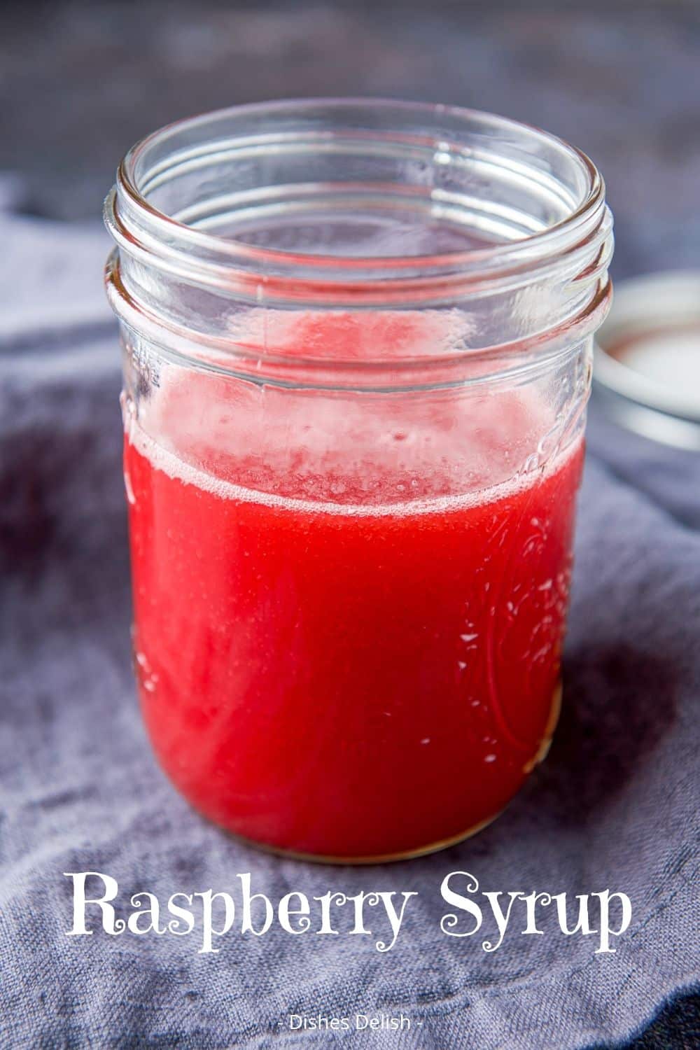 Raspberry Syrup - Dishes Delish