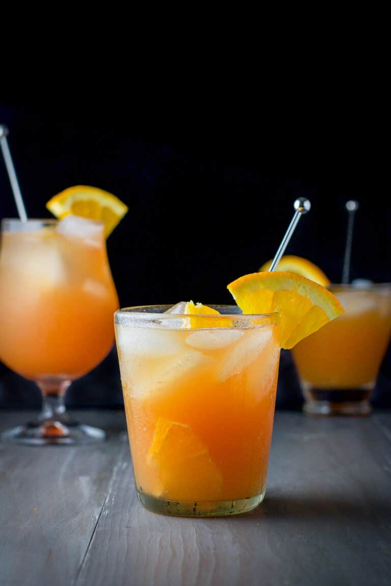 Rum Swizzle Cocktail | Dishes Delish