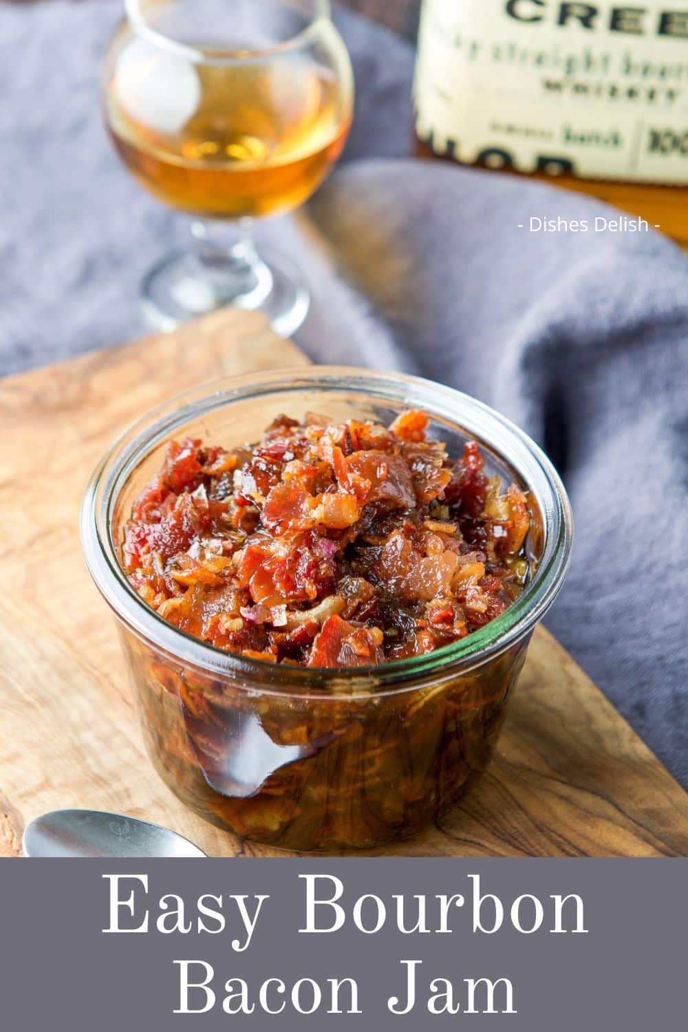 Bacon Bourbon Jam - Dishes Delish