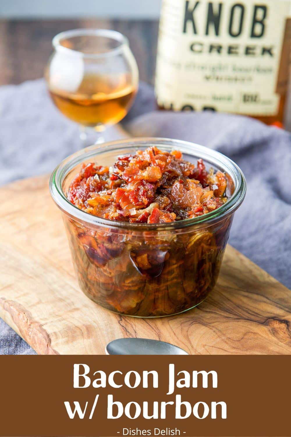 Bacon Bourbon Jam - Dishes Delish