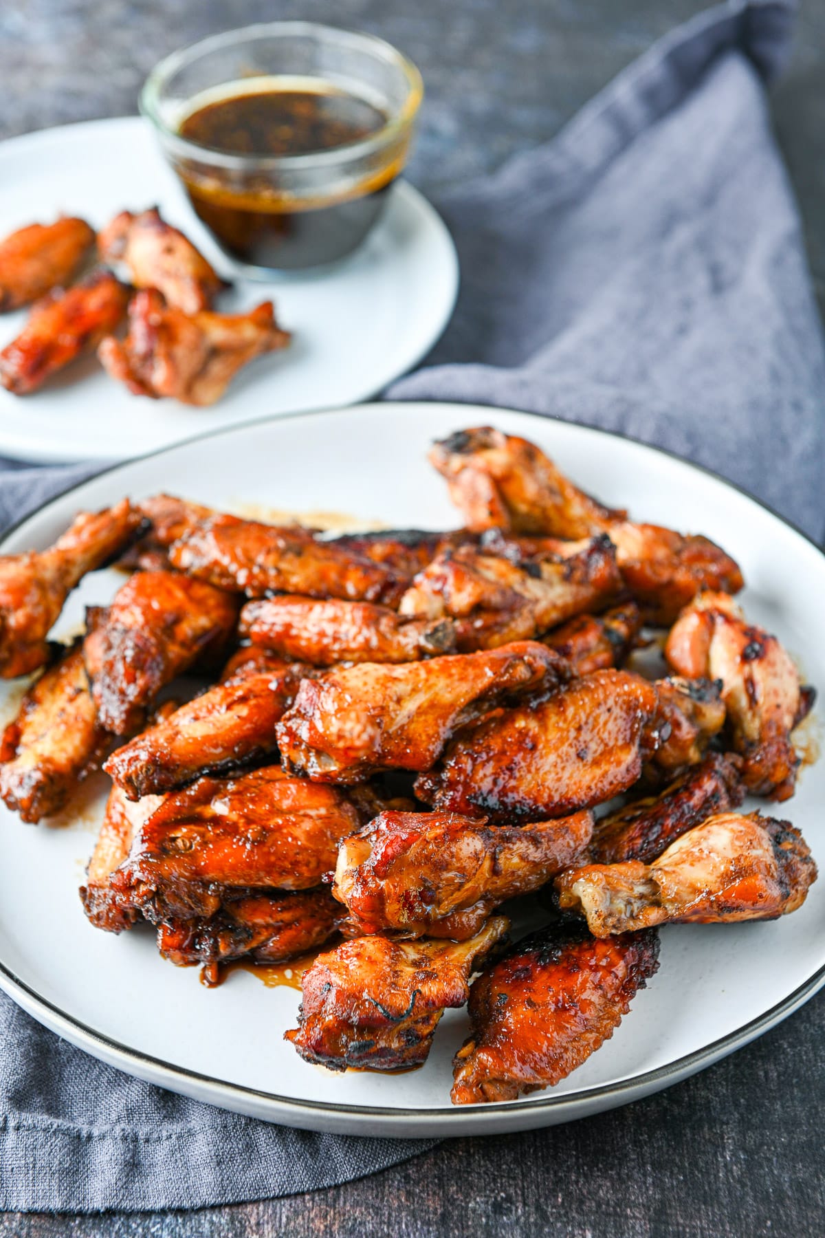 Soy and Honey Chicken Wings | Dishes Delish