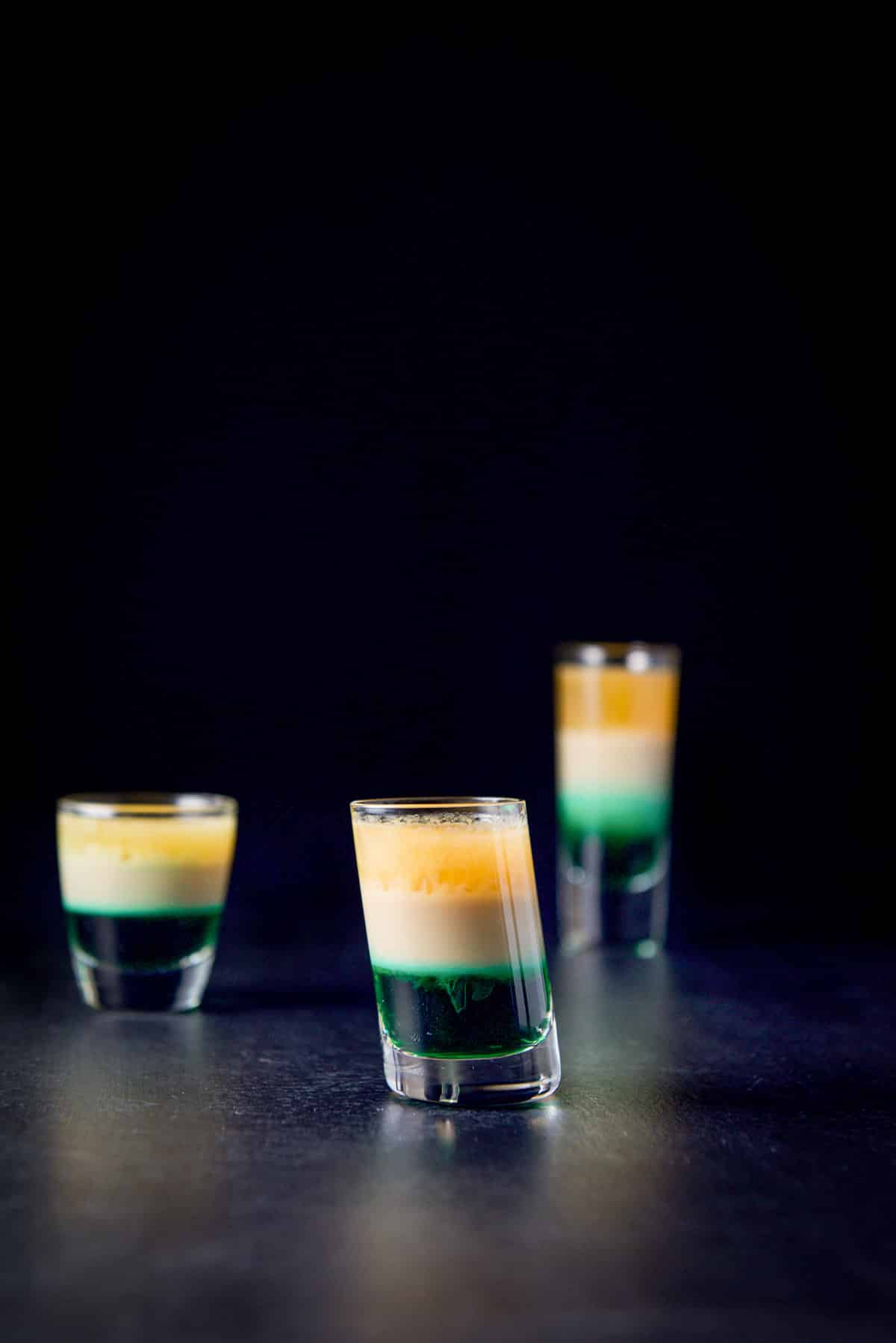 Irish Flag Shot | Pretty and Delicious | Dishes Delish