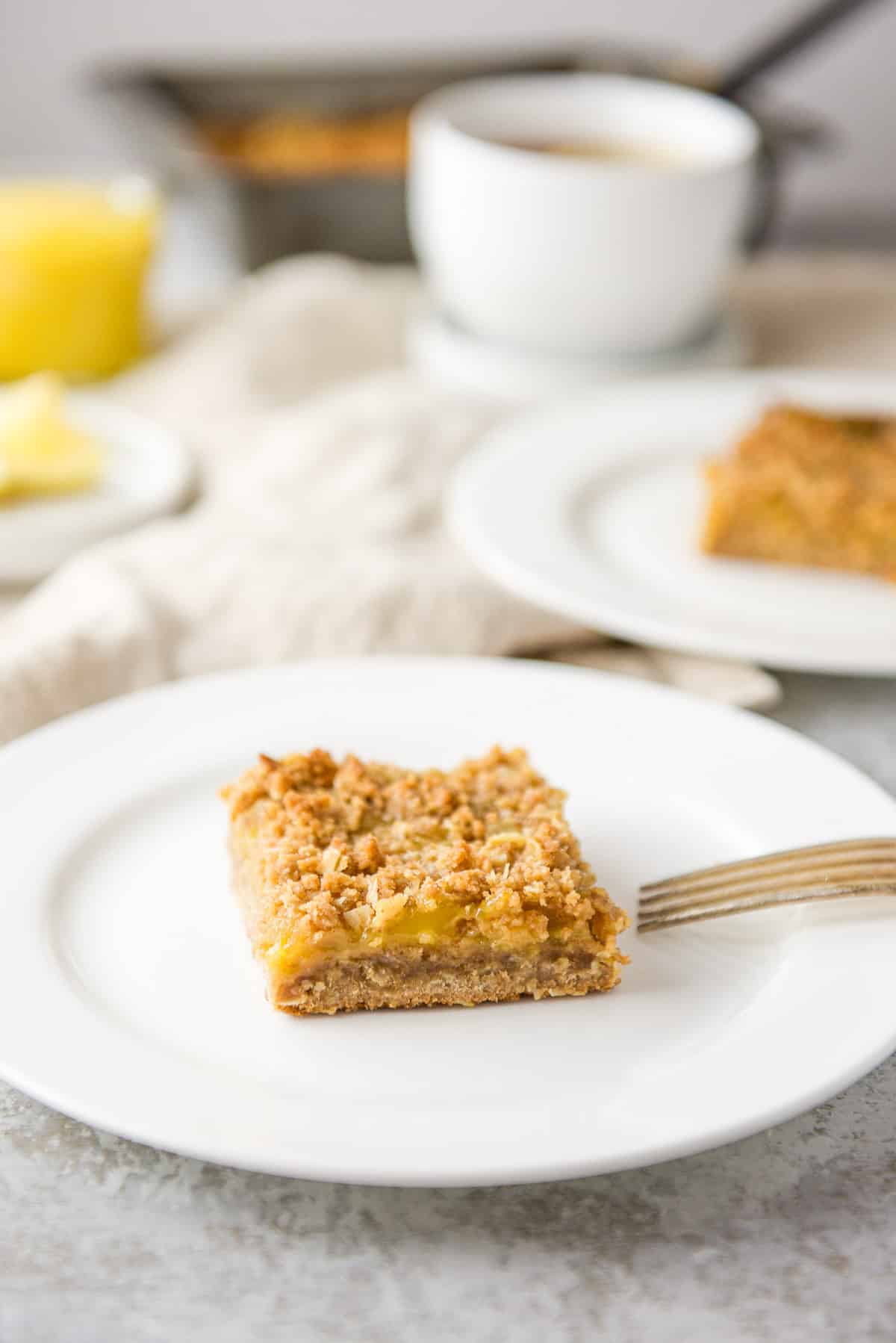 Lemon Curd Bars - Chewy, Vibrant and Delicious - Dishes Delish