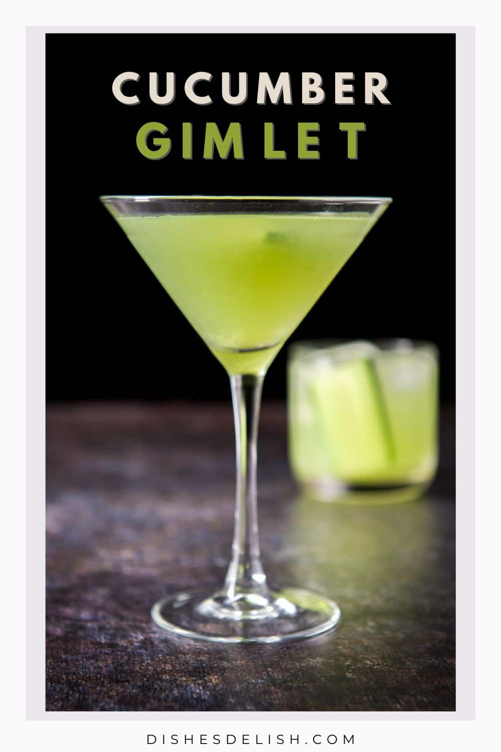 Cucumber Gimlet Recipe - Dishes Delish