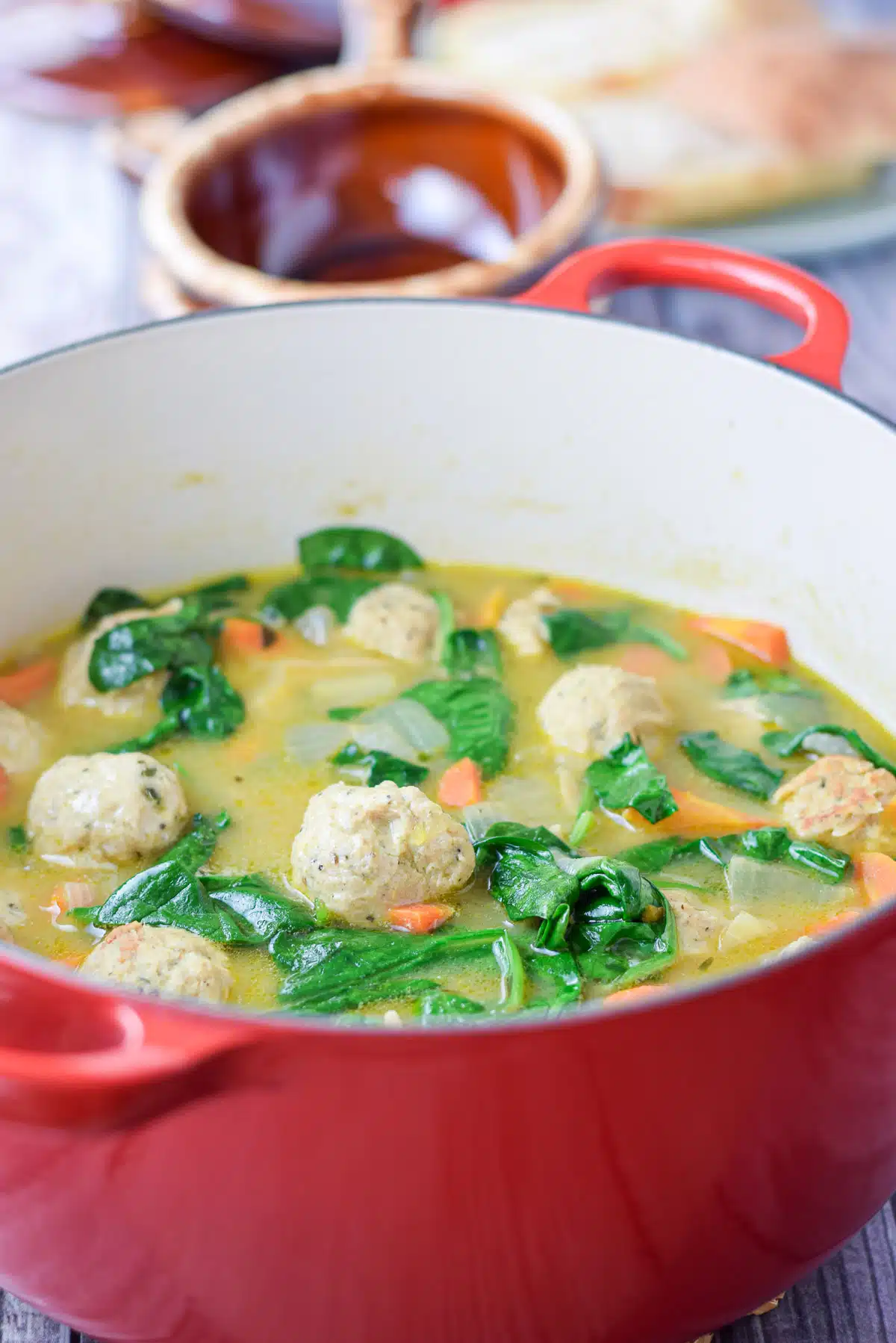 Italian wedding soup with ground turkey | Beachweddingtips.com