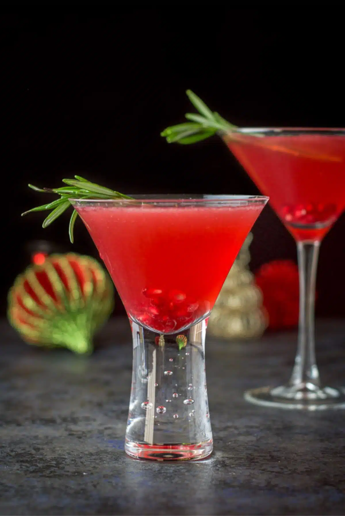 Pomegrante Gin Cocktail | Dishes Delish