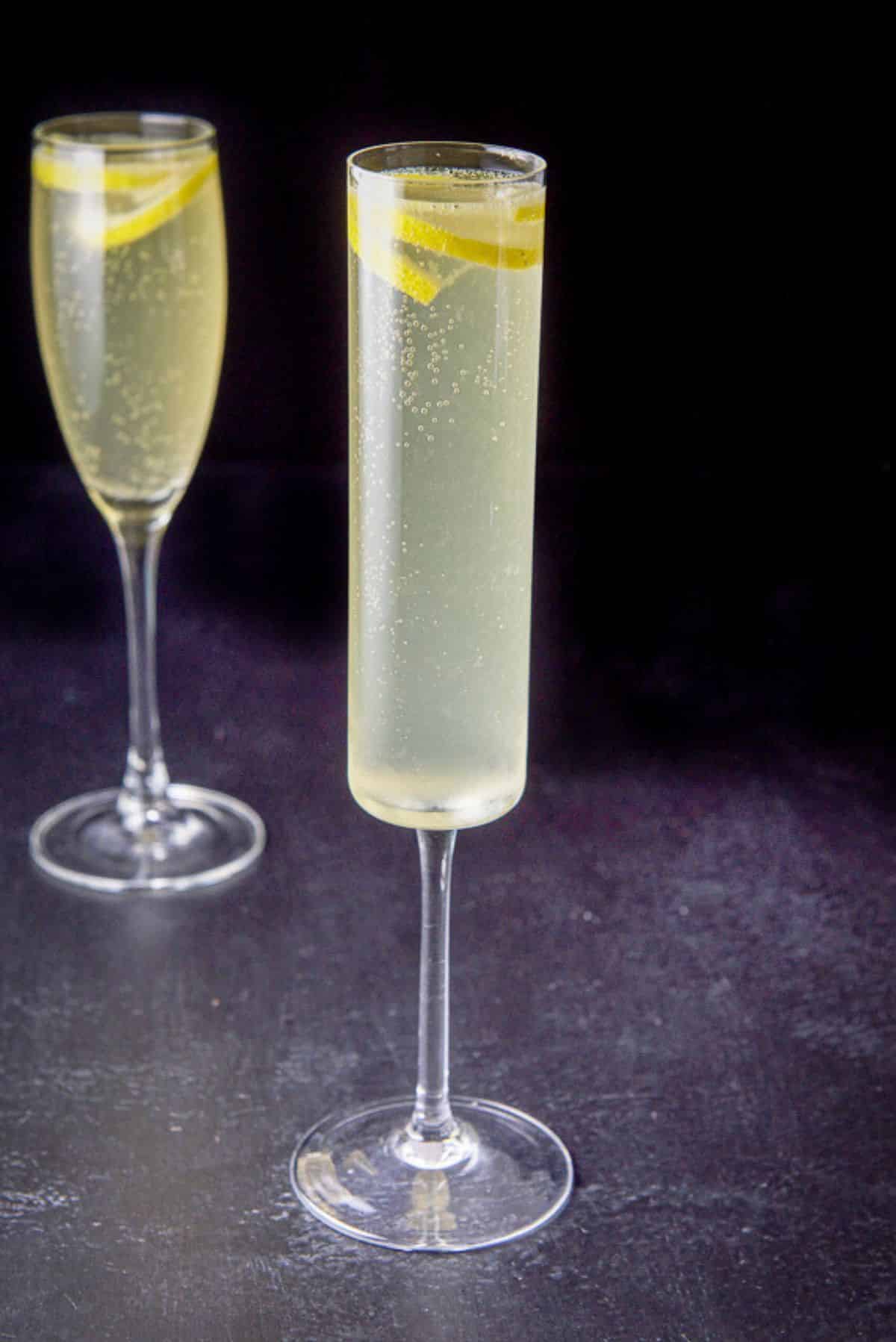 French 75 Cocktail | Dishes Delish