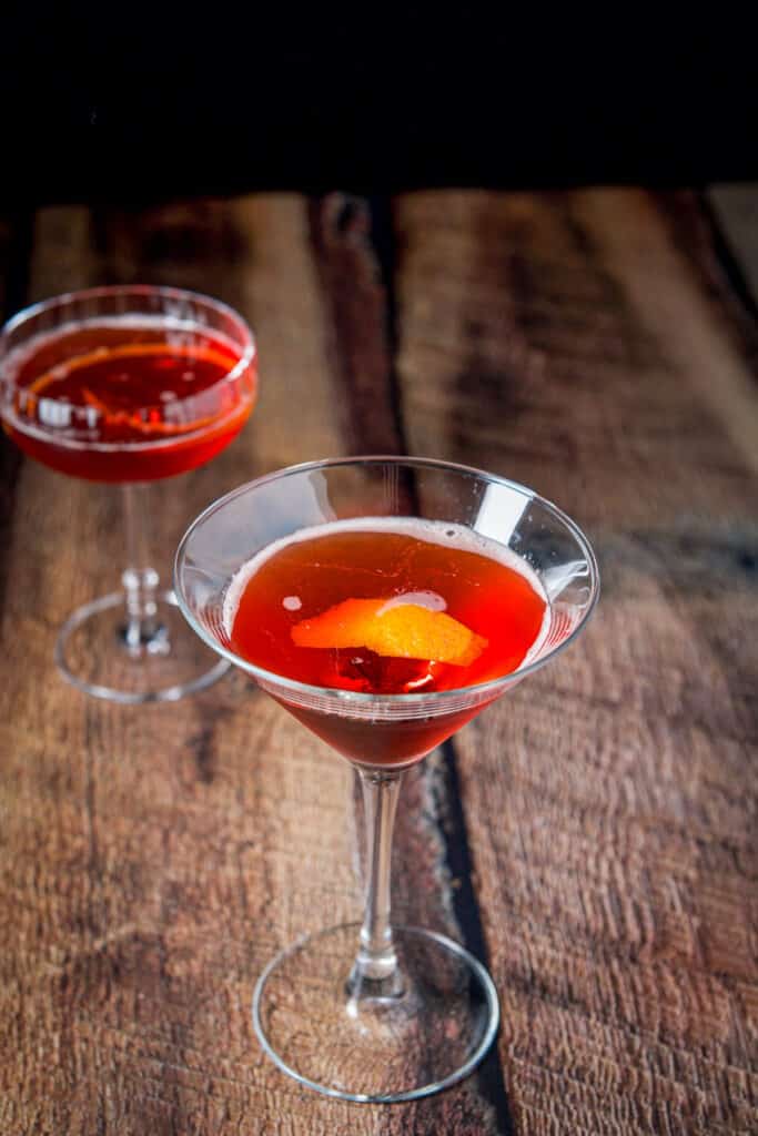 Boulevardier Cocktail - Perfectly Balanced Drink - Dishes Delish