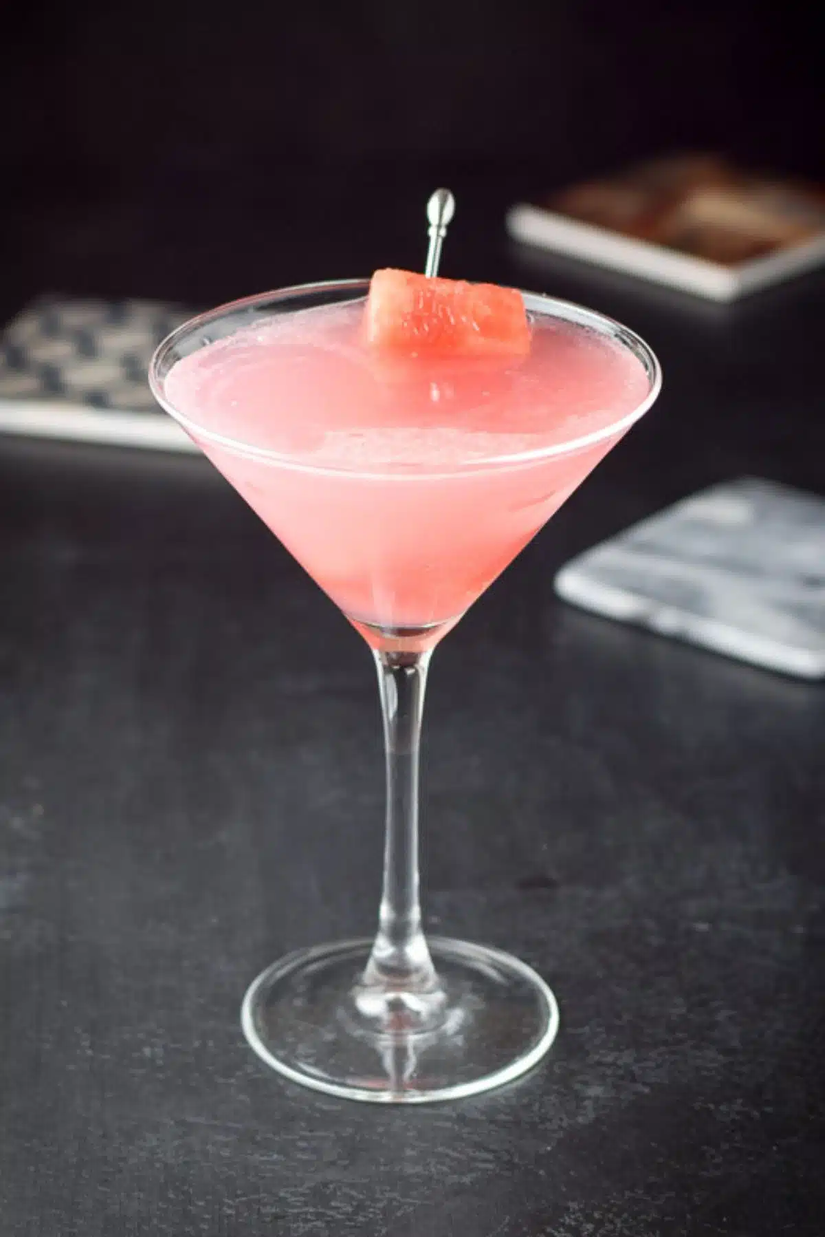 Watermelon Cosmo Cocktail | Dishes Delish